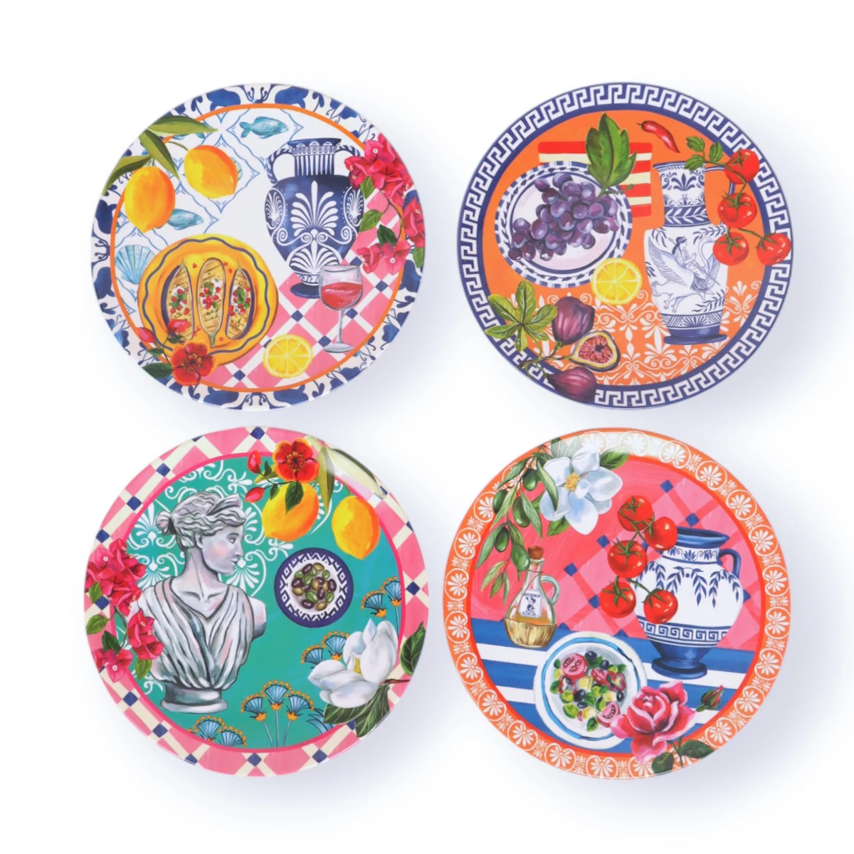 Plate Set / Set of 4 – Lula & Sasha