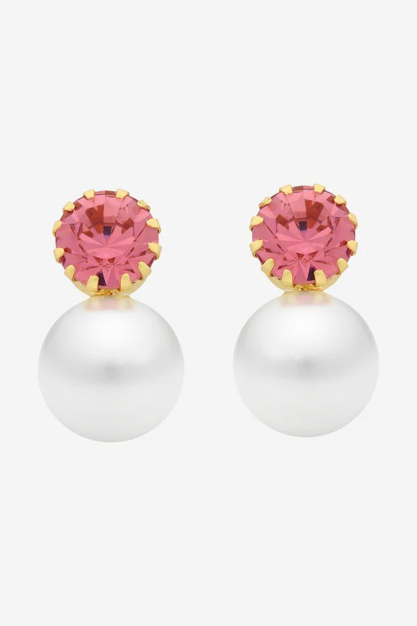 Vera CZ Pearl Earrings – Lula & Sasha